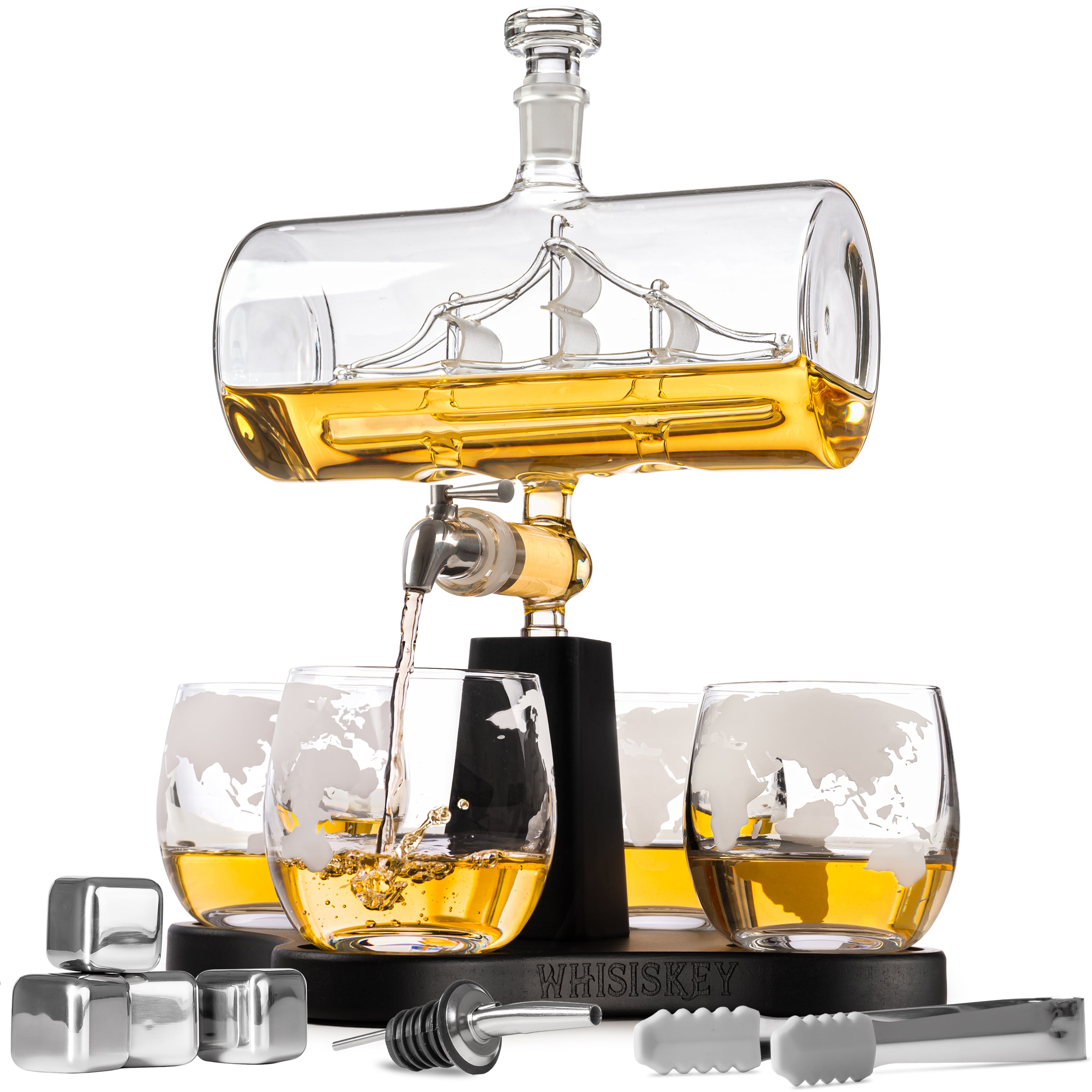 The Flying Dutchman - Whiskey Decanter Set – Whisiskey
